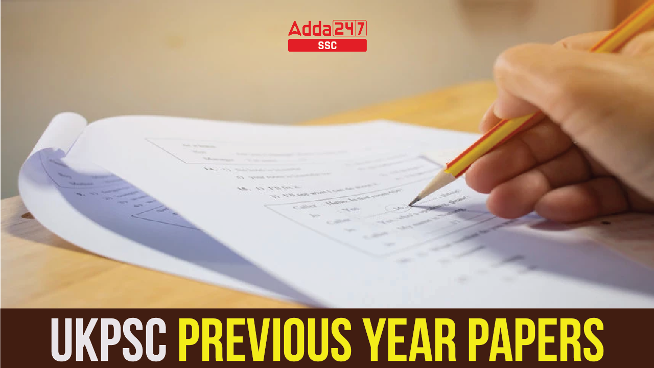 UKPSC Previous Year Question Papers PDF, Complete PDF – Job Carnival